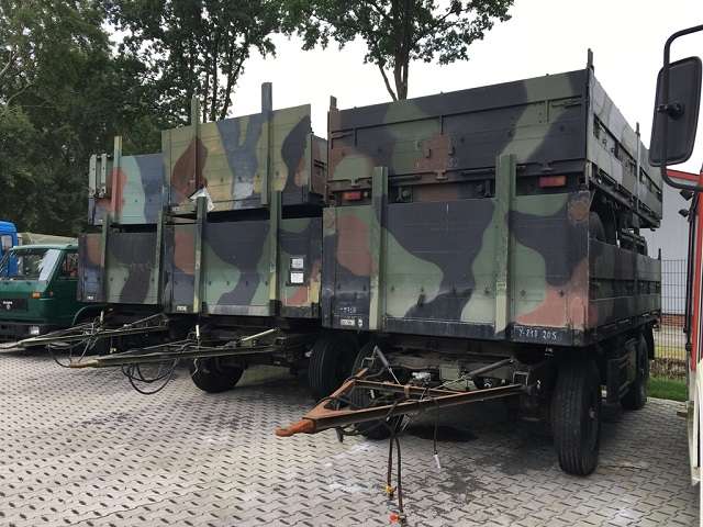 Bundeswehr 2-Achs Anhänger | Alfers & Sohn Nutzfahrzeuge GmbH